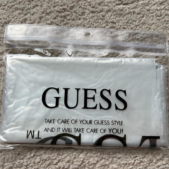 Guess | Storage & Organization | Guess Dry Cleaning Bag Clear Plastic ...